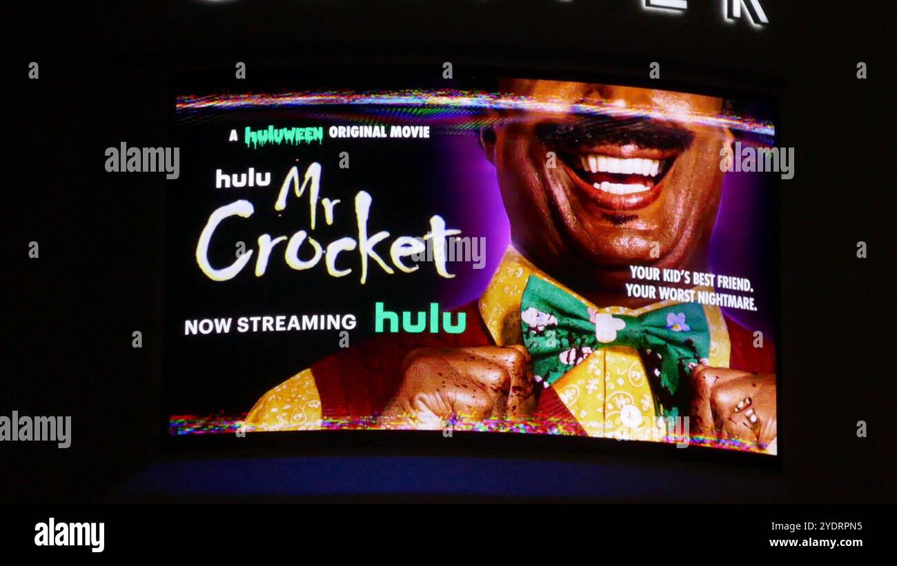 Los Angeles, California, USA 26th October 2024 Mr. Crockett Billboard ...