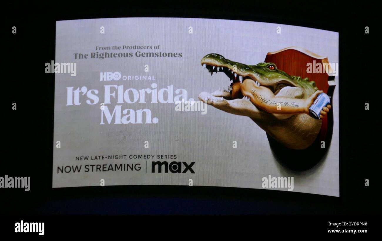 Los Angeles, California, USA 26th October 2024 ItÕs Florida, Man HBO ...