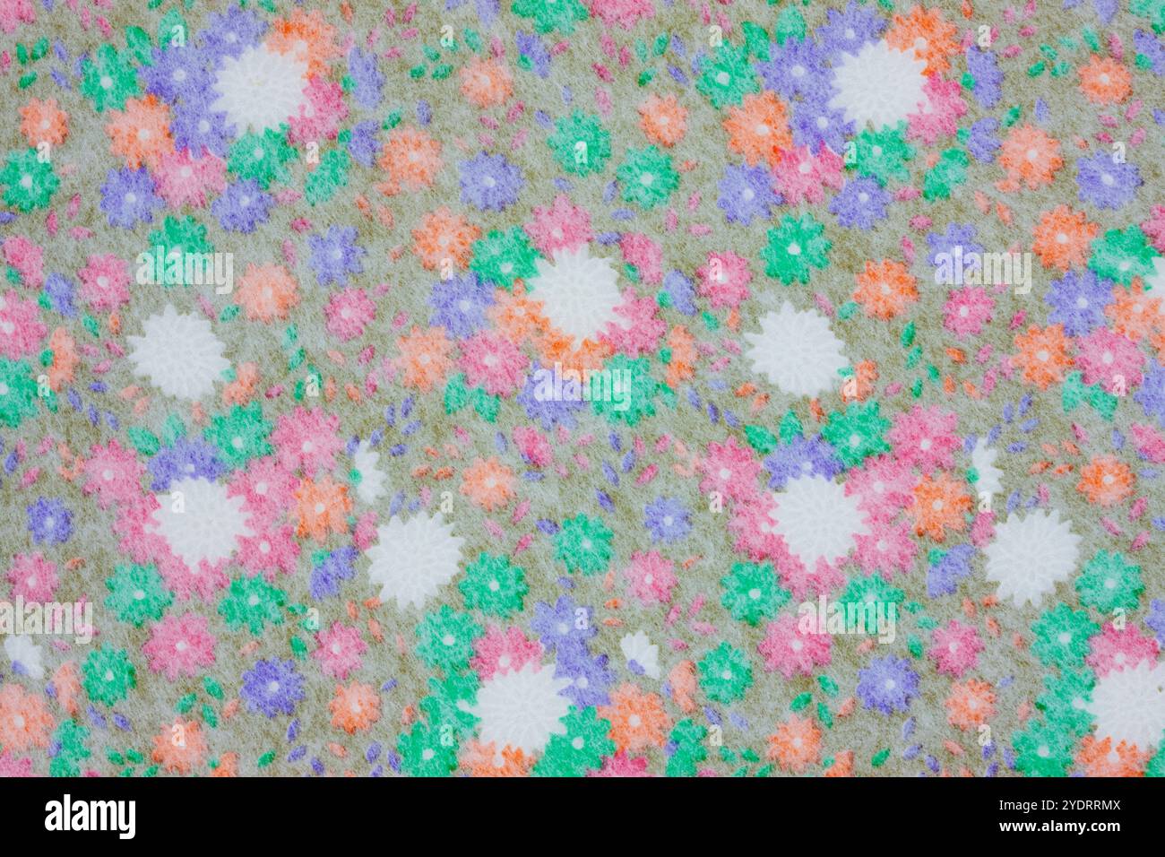 Flower-patterned Japanese paper Stock Photo - Alamy