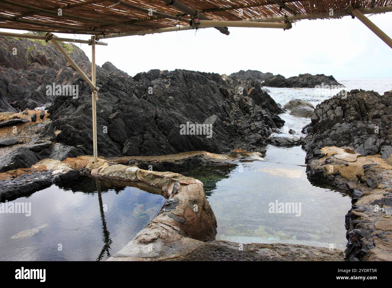 Hiranai undersea hot spring hi-res stock photography and images - Alamy