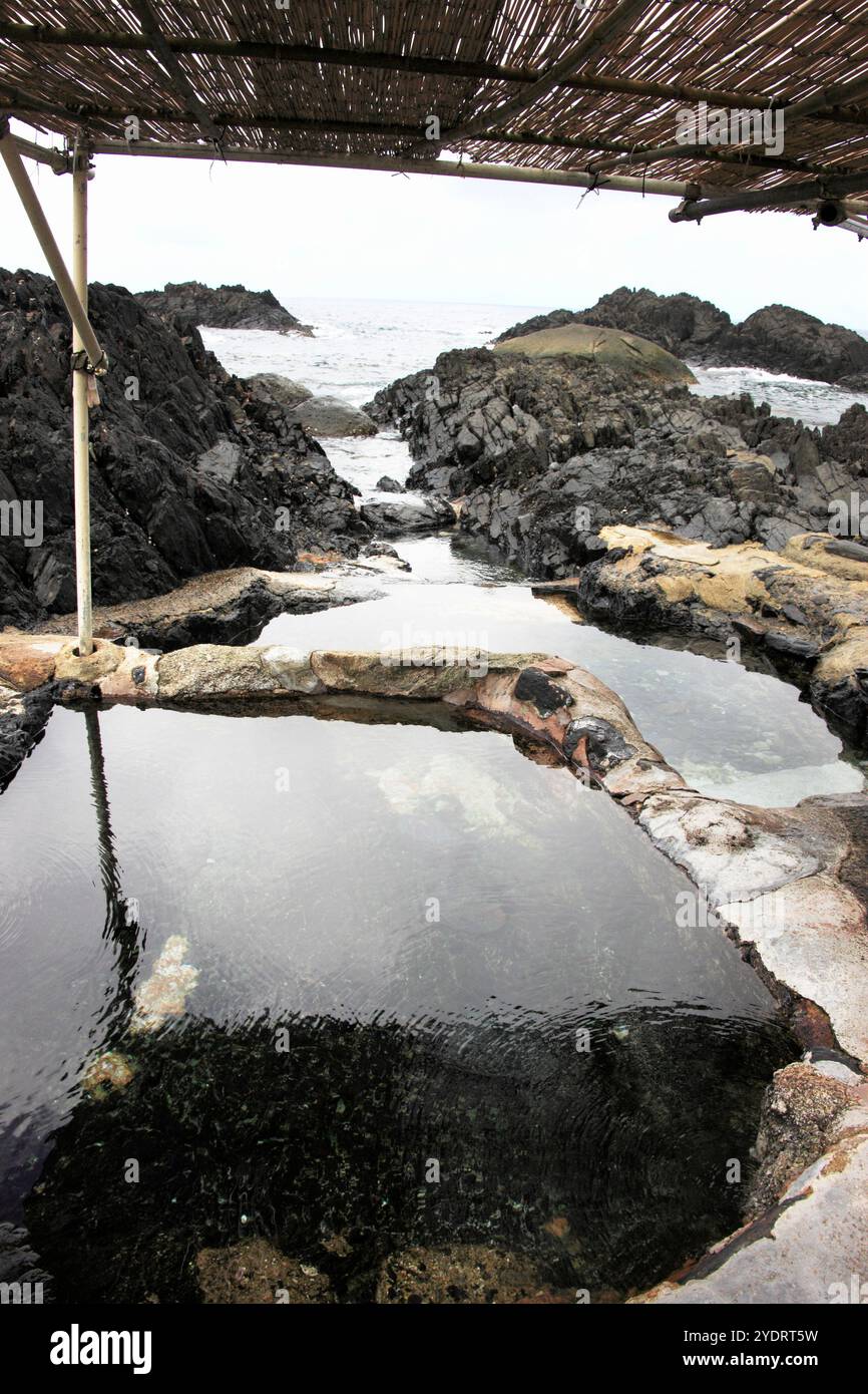 Hiranai undersea hot spring hi-res stock photography and images - Alamy