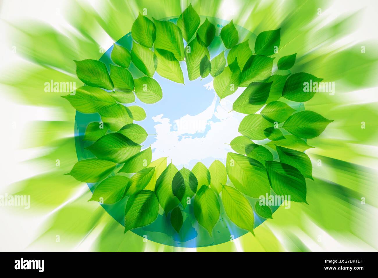 Green earth map hi-res stock photography and images - Alamy