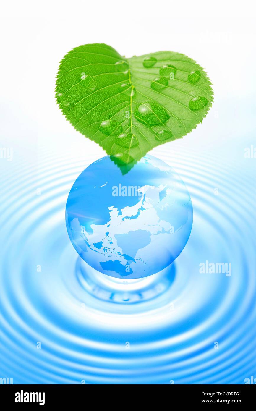 Earth and water Stock Photo - Alamy