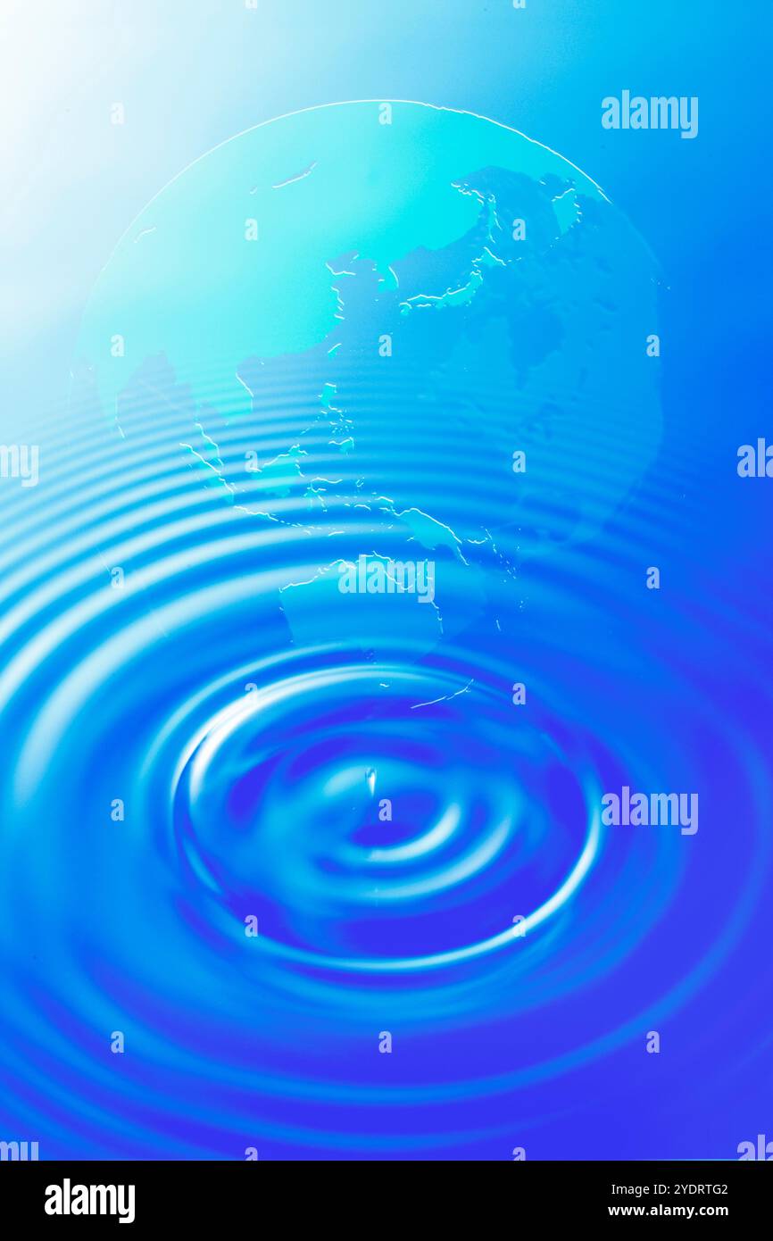 Earth water drop hi-res stock photography and images - Alamy