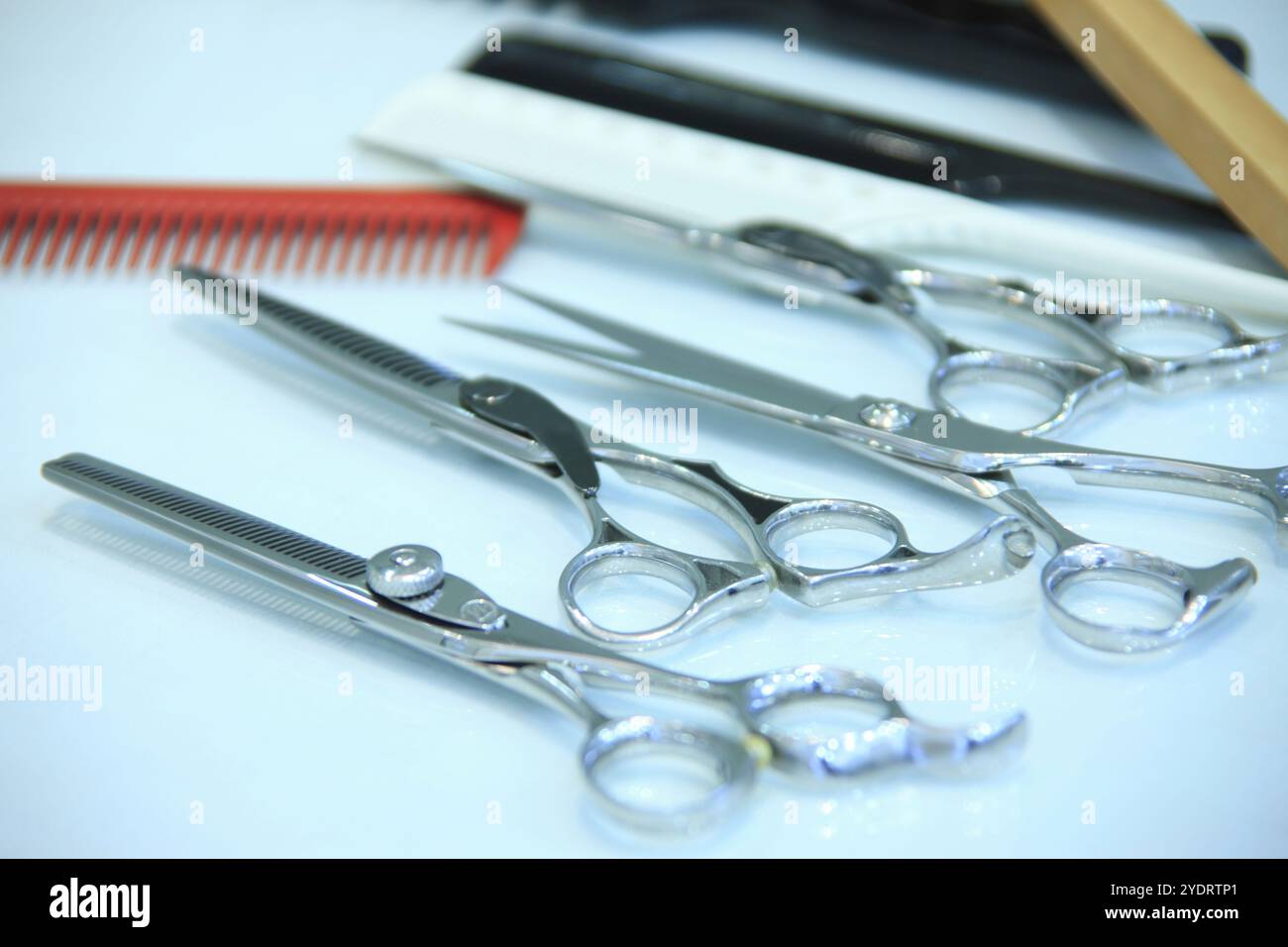 Salon scissors hi-res stock photography and images - Alamy