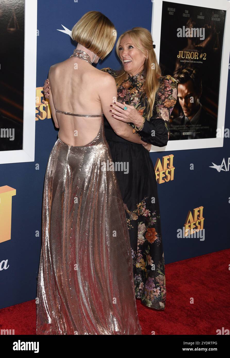 Leslie Bibb and Toni Collette arriving to the closing night gala ...