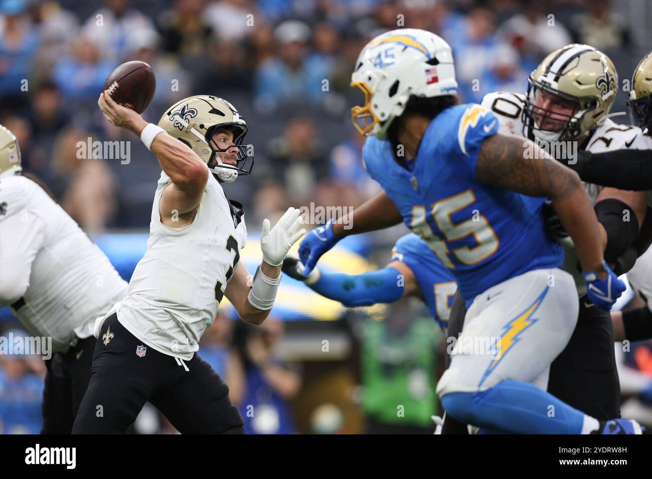 Los Angeles, California, USA. 27th Oct, 2024. New Orleans Saints ...