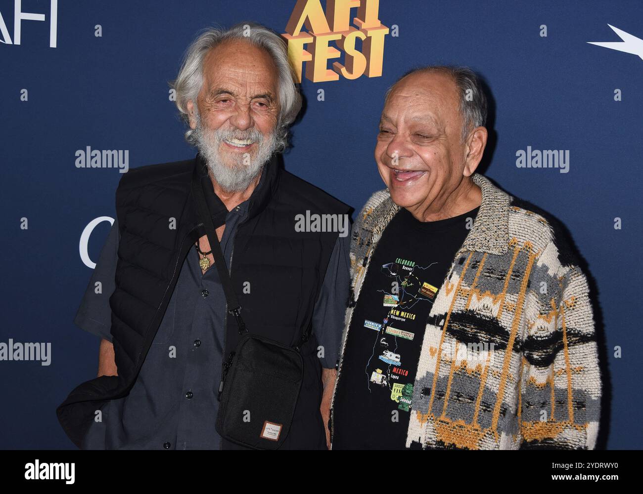Hollywood, USA. 27th Oct, 2024. Tommy Chong and Cheech Marin arriving ...