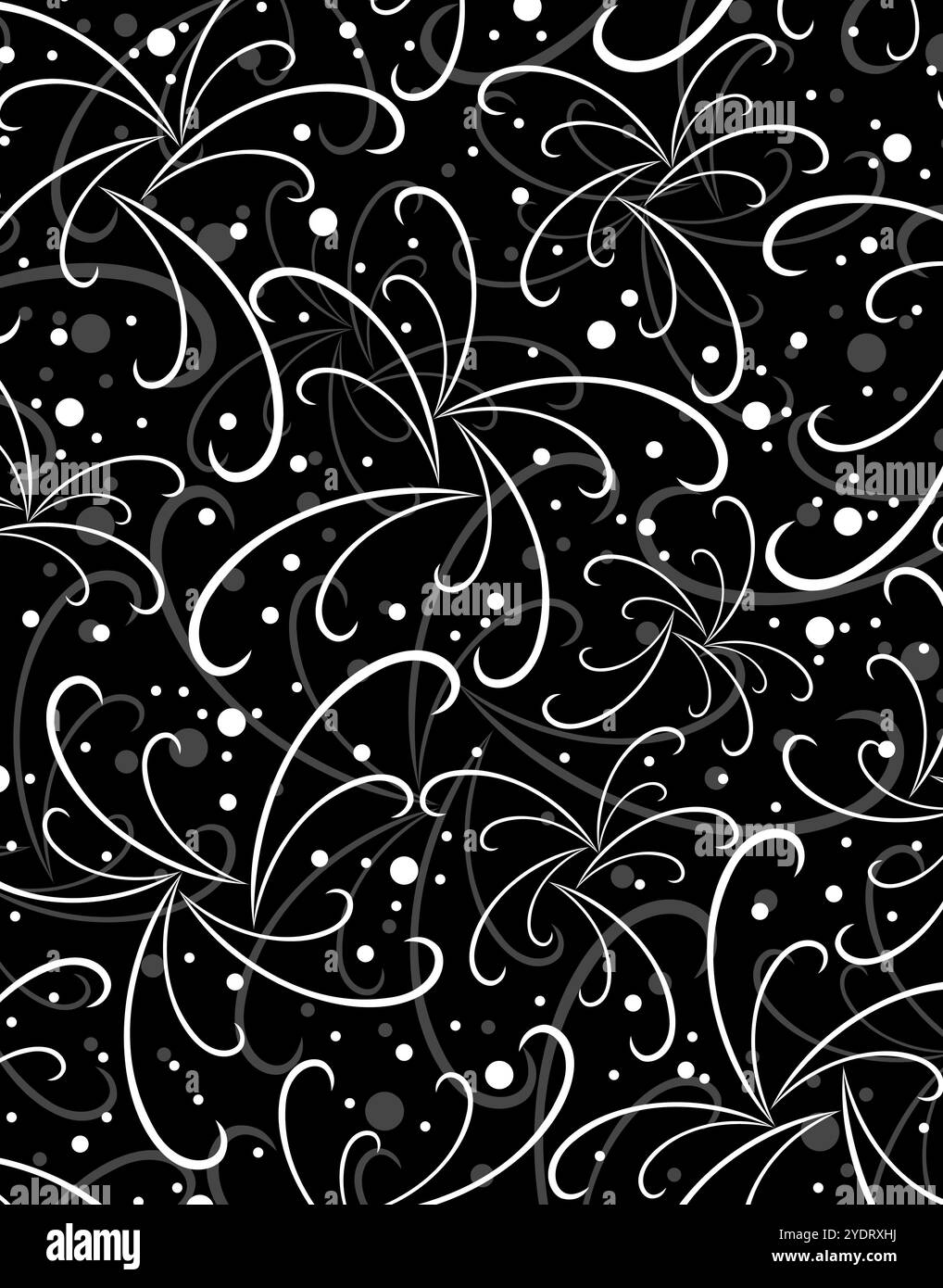 Pattern arrangement Black and White Stock Photos & Images - Alamy