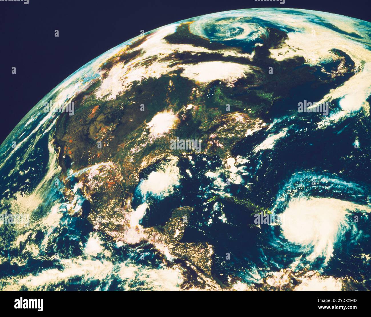 Satellite earth america hi-res stock photography and images - Alamy