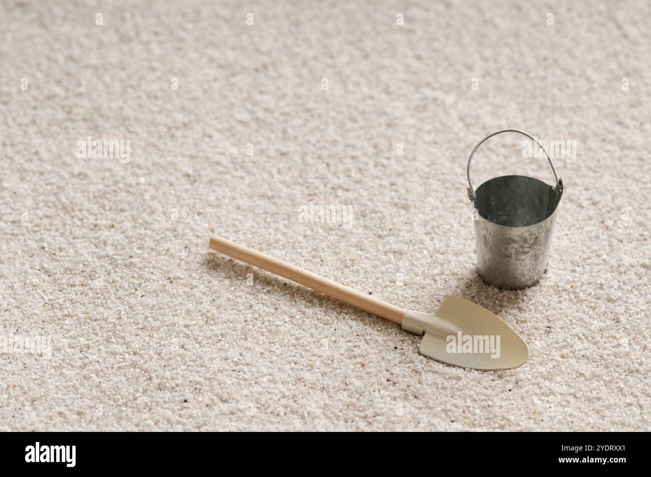 Miniature bucket and shovel Stock Photo - Alamy