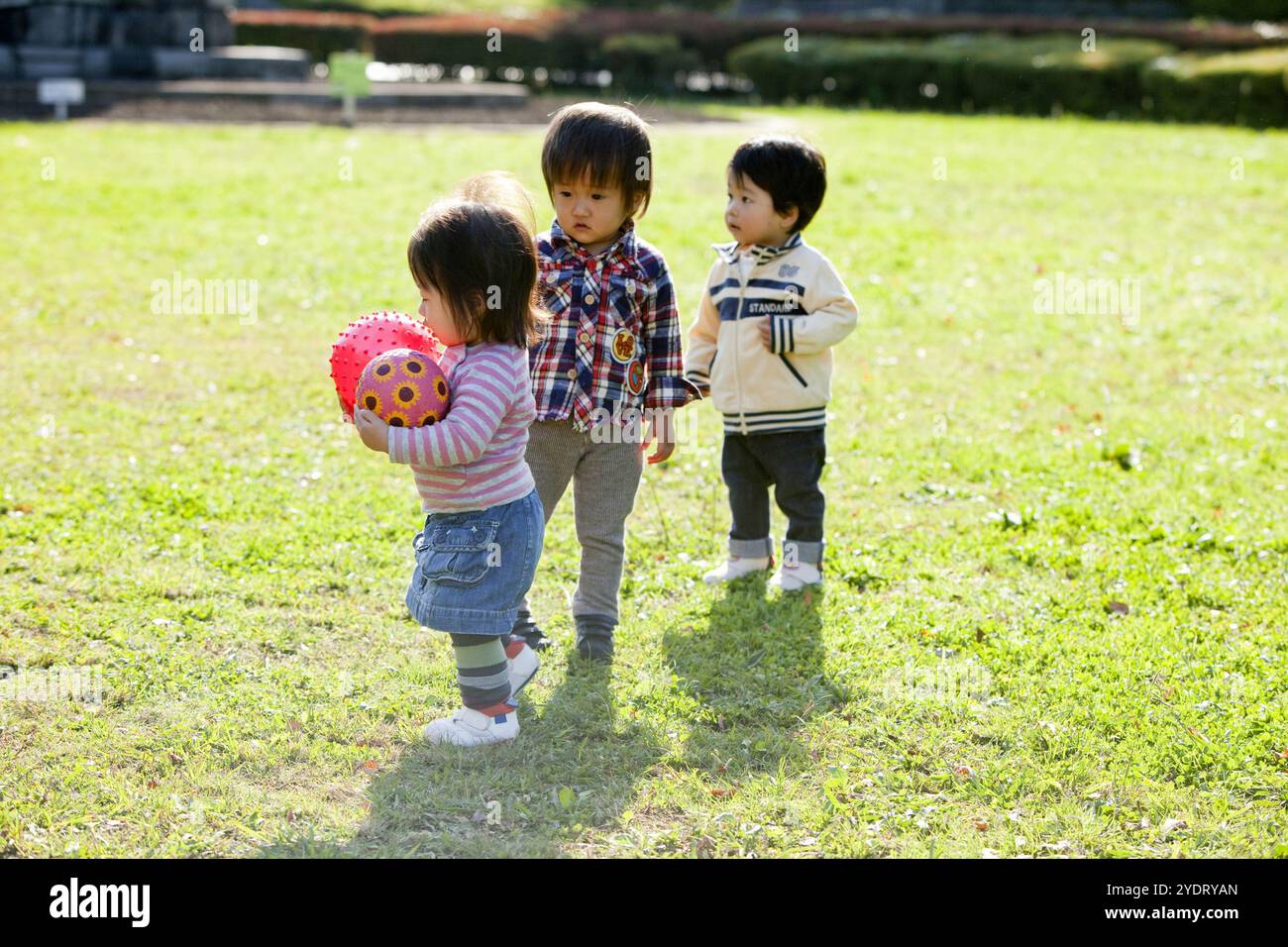 Asia children playing ball hi-res stock photography and images - Alamy