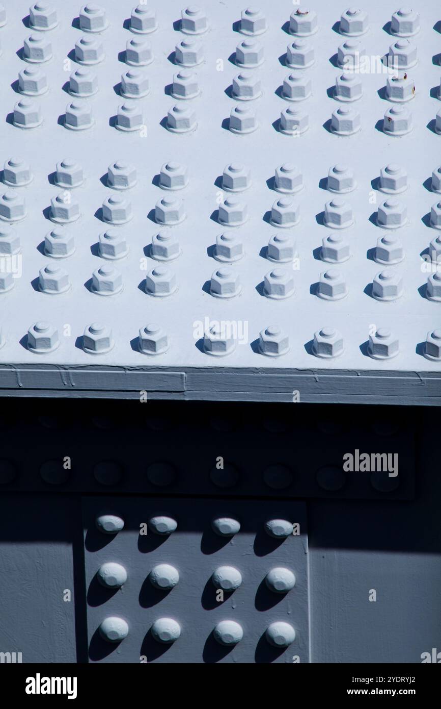 Steel frame bolts Stock Photo - Alamy