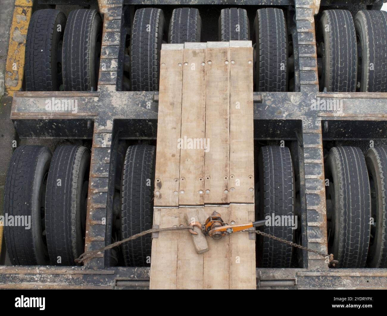 Trailer tire hi-res stock photography and images - Alamy
