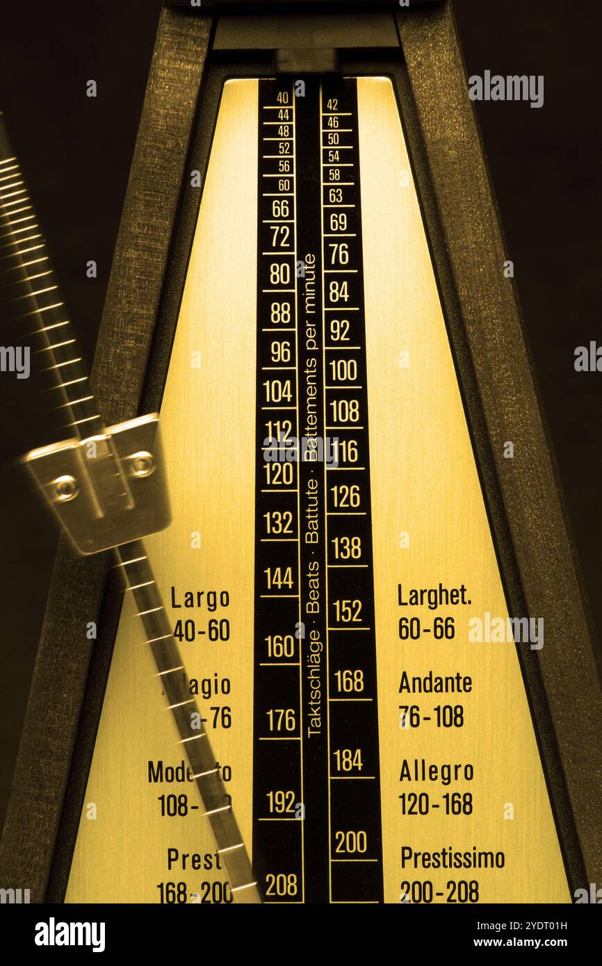 Metronome scale hi-res stock photography and images - Alamy