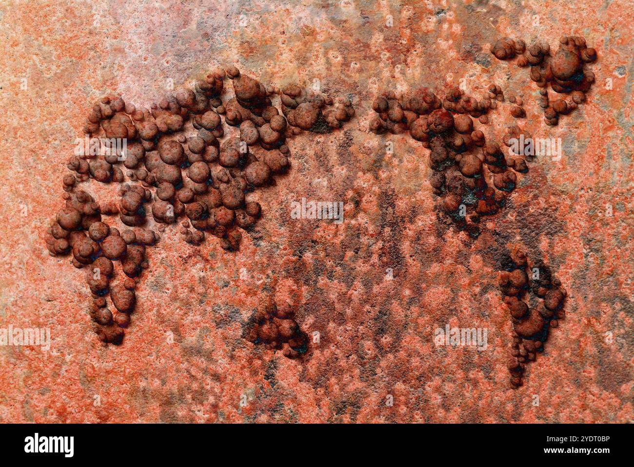 Red earth map hi-res stock photography and images - Alamy