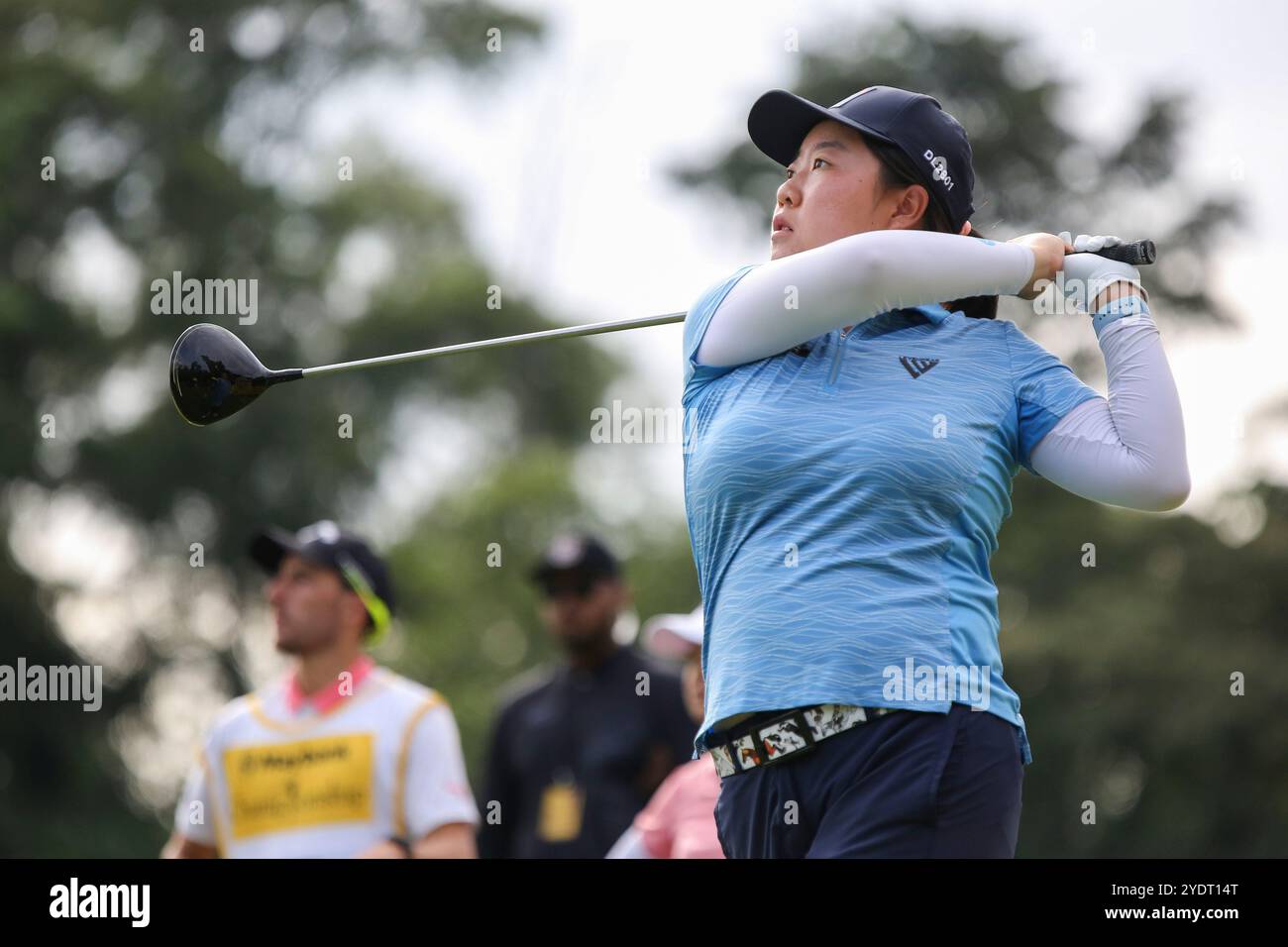 Kuala Lumpur, Malaysia. 27th Oct, 2024. Mirabel Ting of Malaysia plays ...