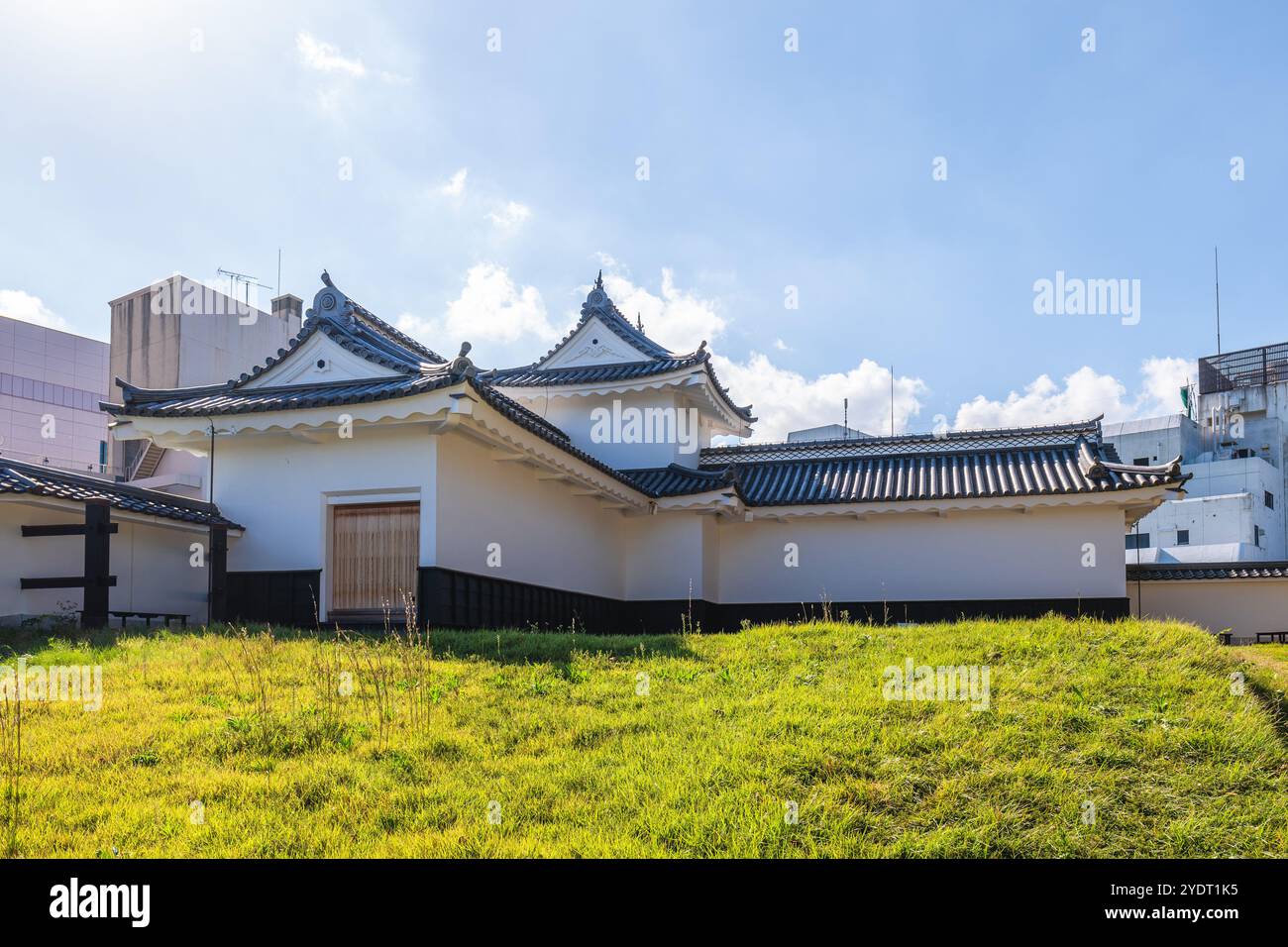 Mito Castle, the largest earthen flatland castle of Japan in Mito ...