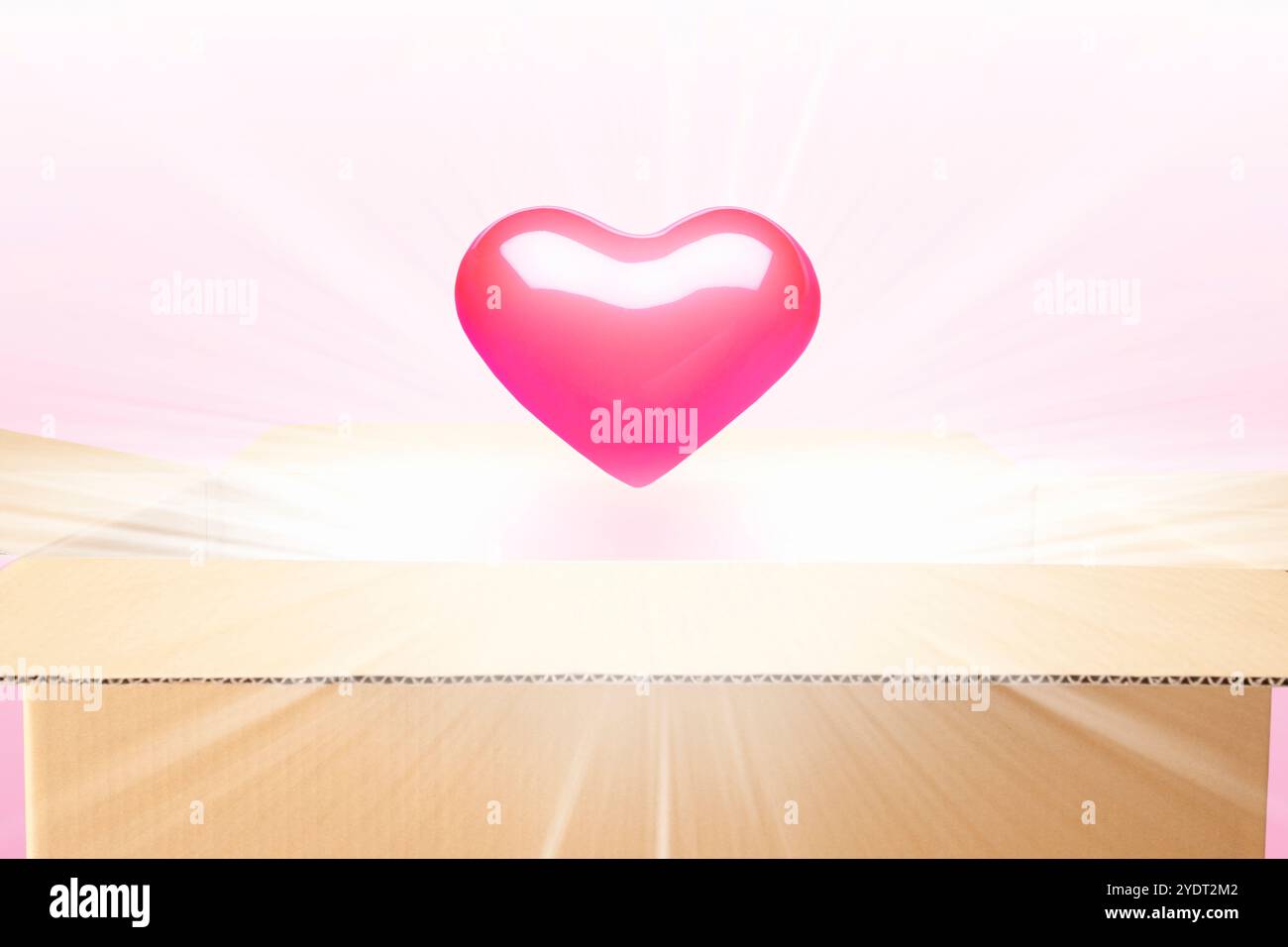 Popping heart hi-res stock photography and images - Alamy