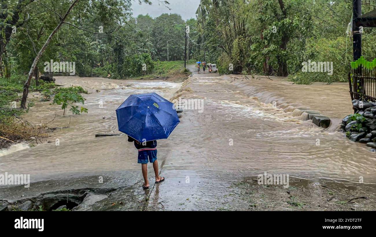 Laguna, Luzon, Philippines.Oct 26,2024: Severe Tropical Cyclone Trami (Kristine) hit Philippine ...
