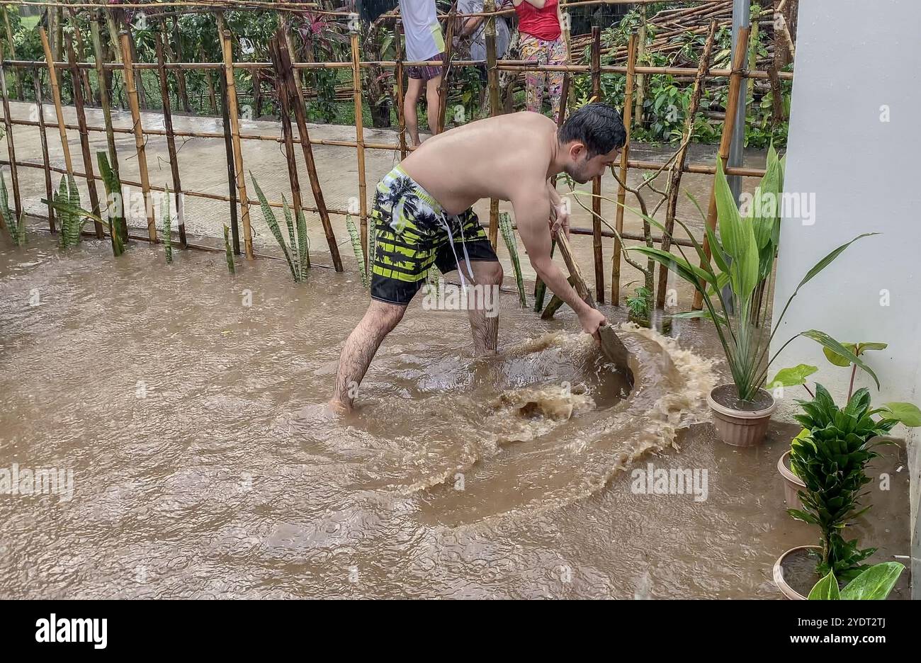 Laguna, Luzon, Philippines.Oct 26,2024: Severe Tropical Cyclone Trami ...