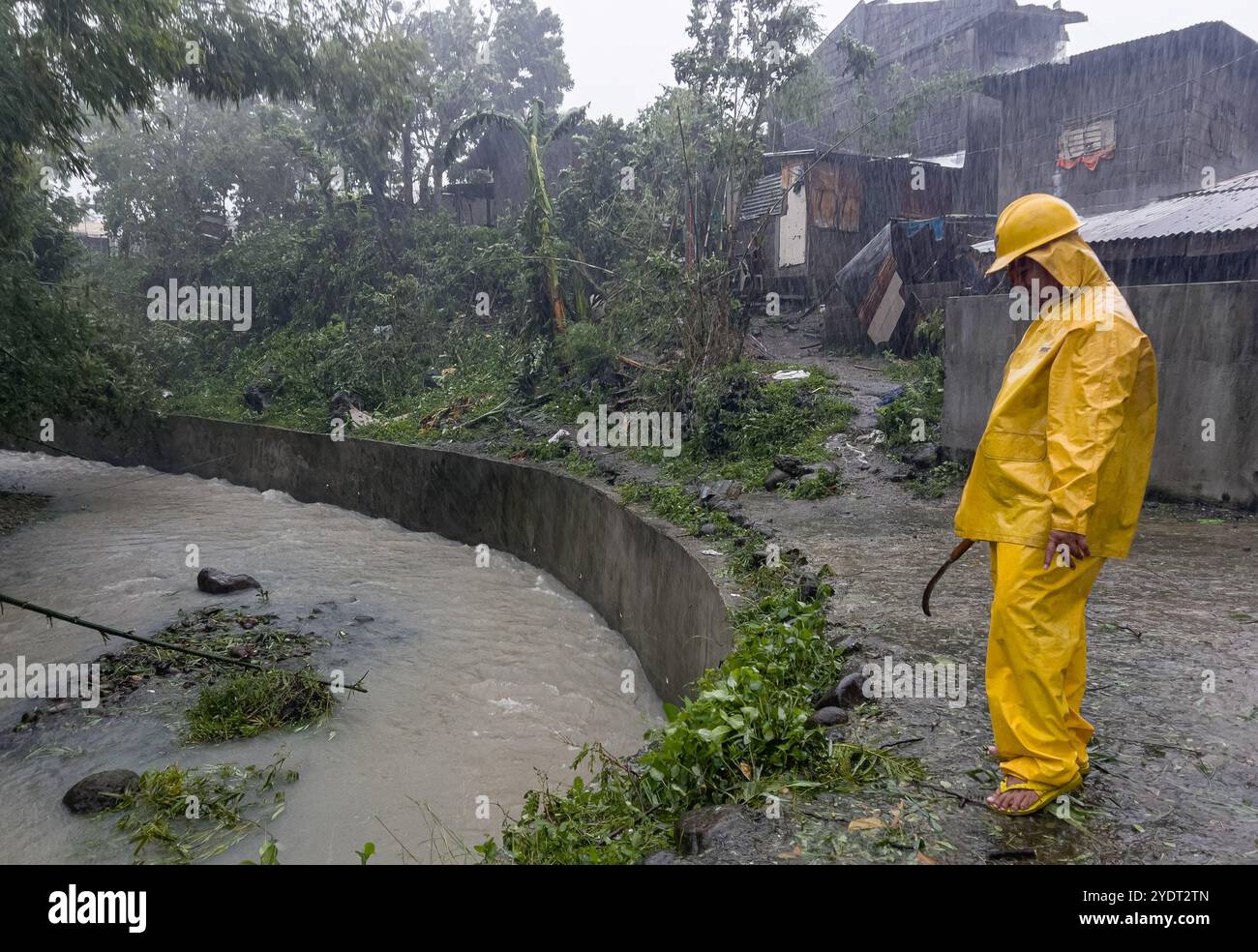 Laguna, Luzon, Philippines.Oct 26,2024: Severe Tropical Cyclone Trami ...