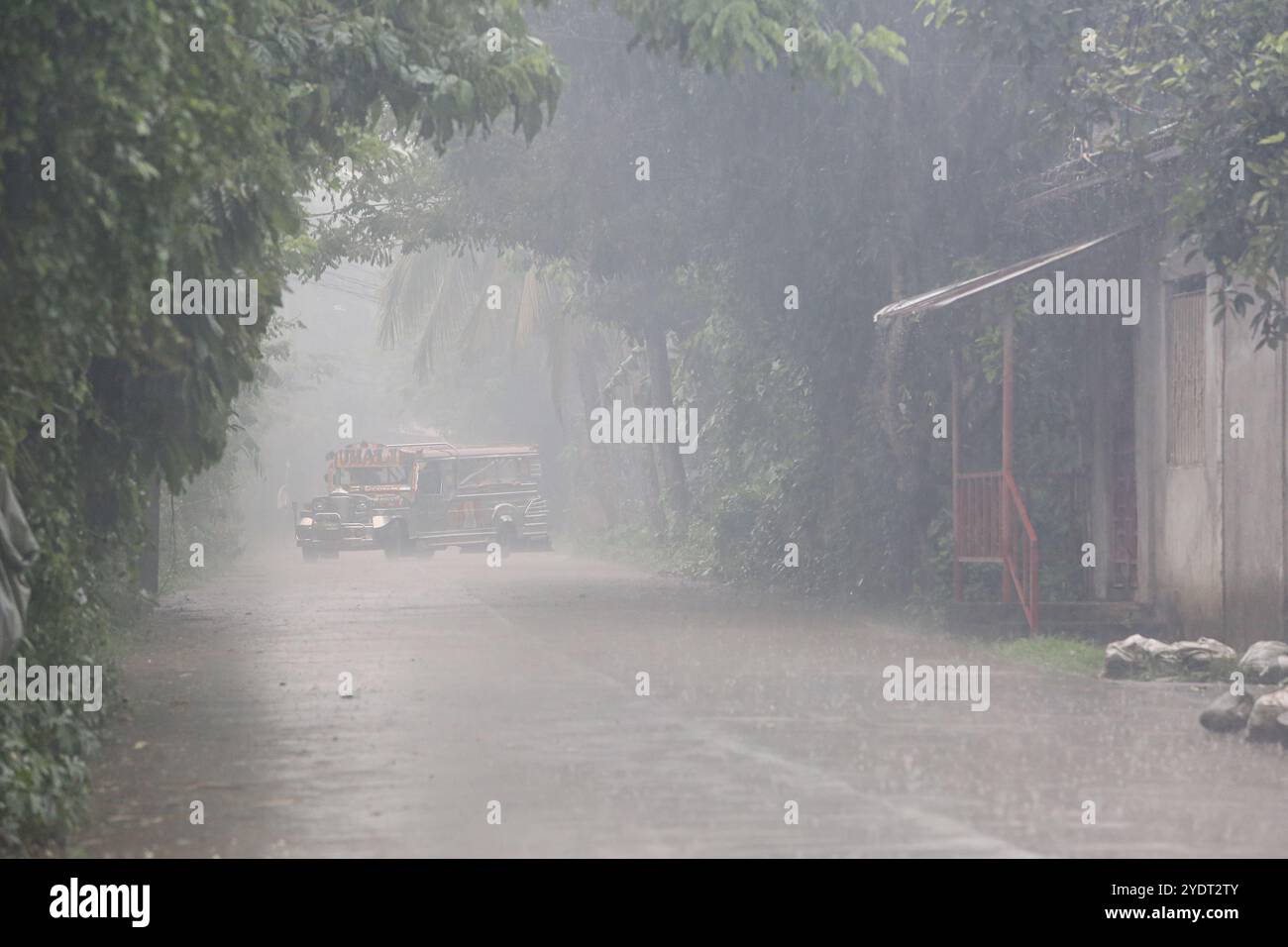 Laguna, Luzon, Philippines.Oct 26,2024: Severe Tropical Cyclone Trami ...