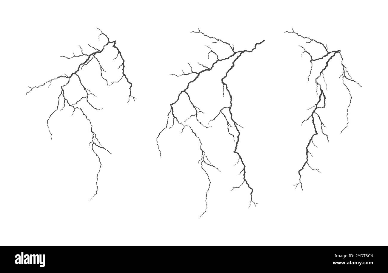 Lightning silhouette, Lightning strike bolt silhouette, Lightning strike silhouette, Lightning ...