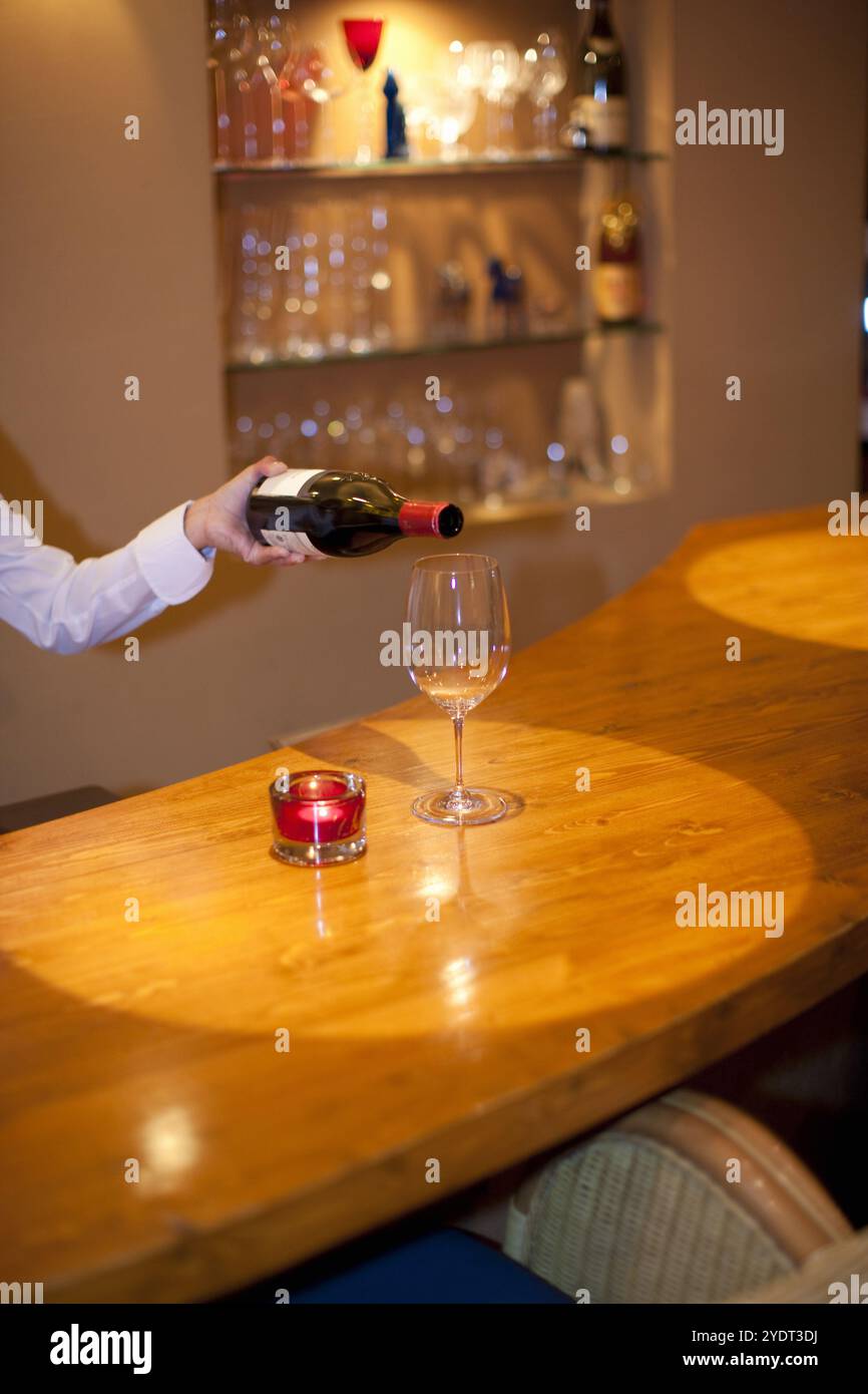 Bar counter table hi-res stock photography and images - Alamy