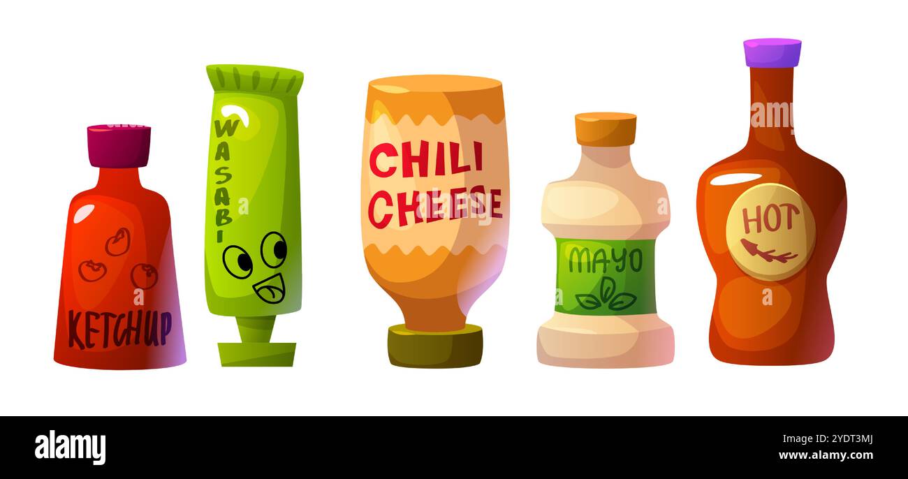 Hot chili sauce bottle. Red spicy ketchup vector. Chilly cheese and ...