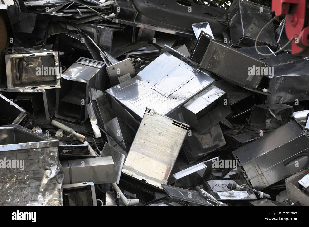 Stainless steel waste Stock Photo - Alamy