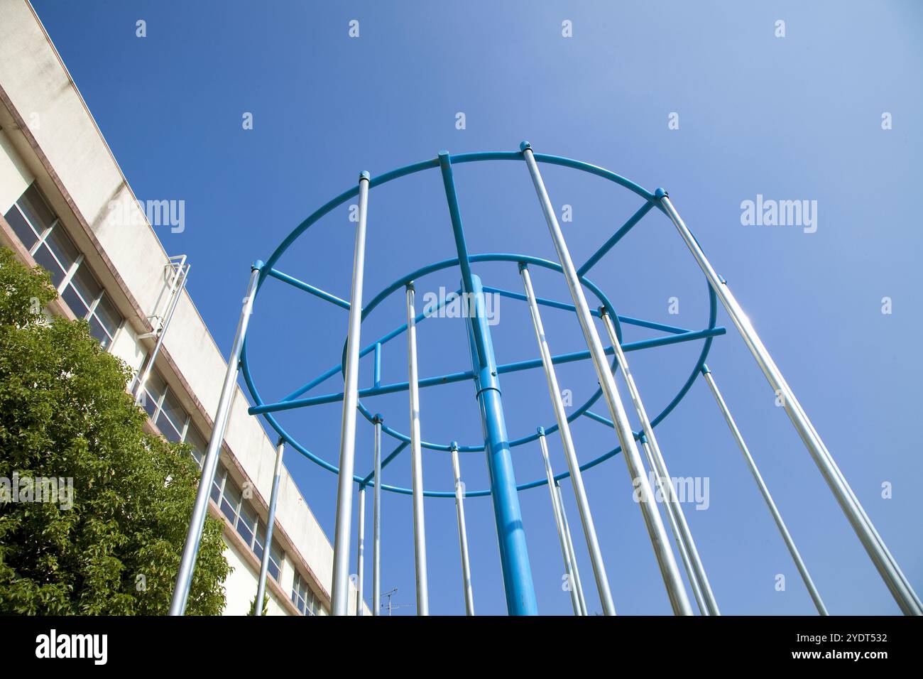 Primary school playground facilities Stock Photo - Alamy
