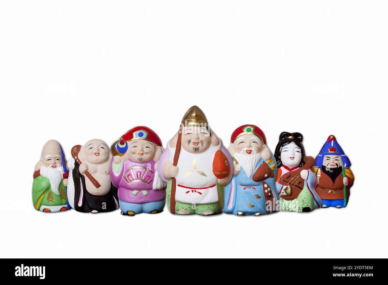 Seven gods of good fortune Stock Photo - Alamy