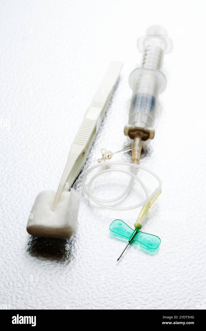 Blood test supplies hi-res stock photography and images - Alamy