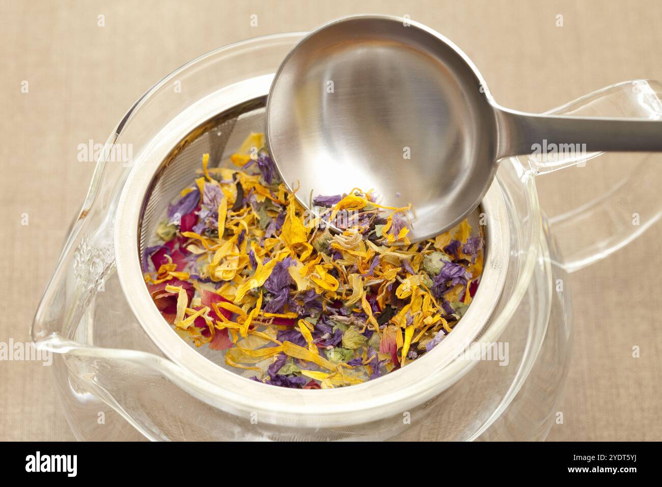 Making herbal tea Stock Photo - Alamy