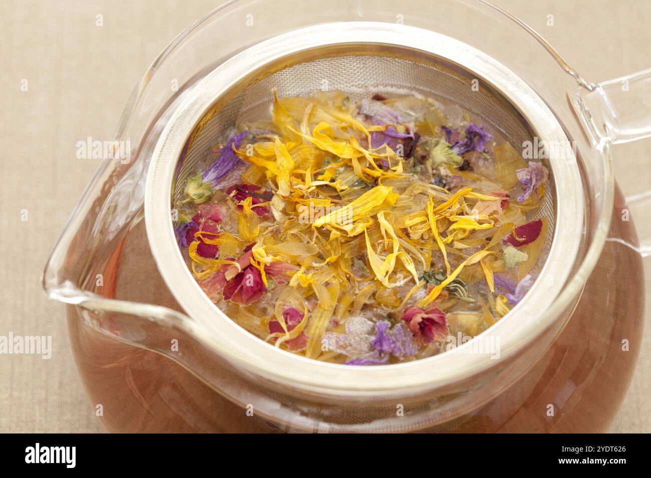 Making herbal tea Stock Photo - Alamy