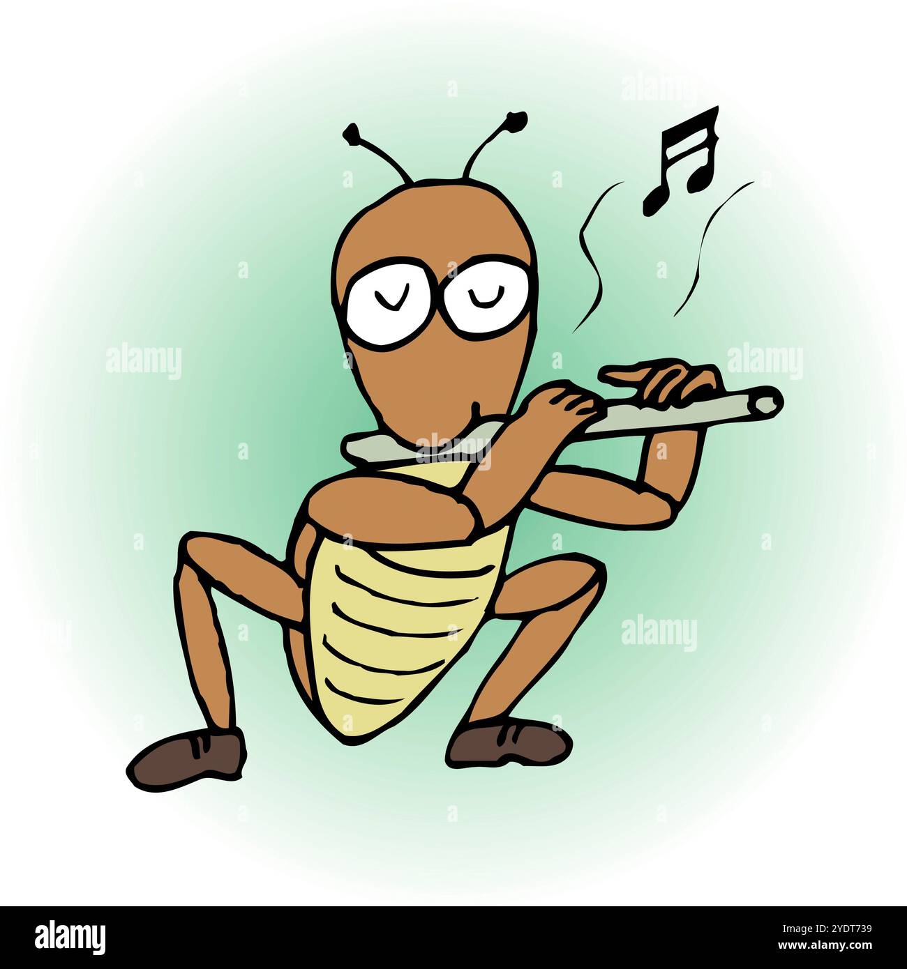 Insect whistle player Stock Photo - Alamy