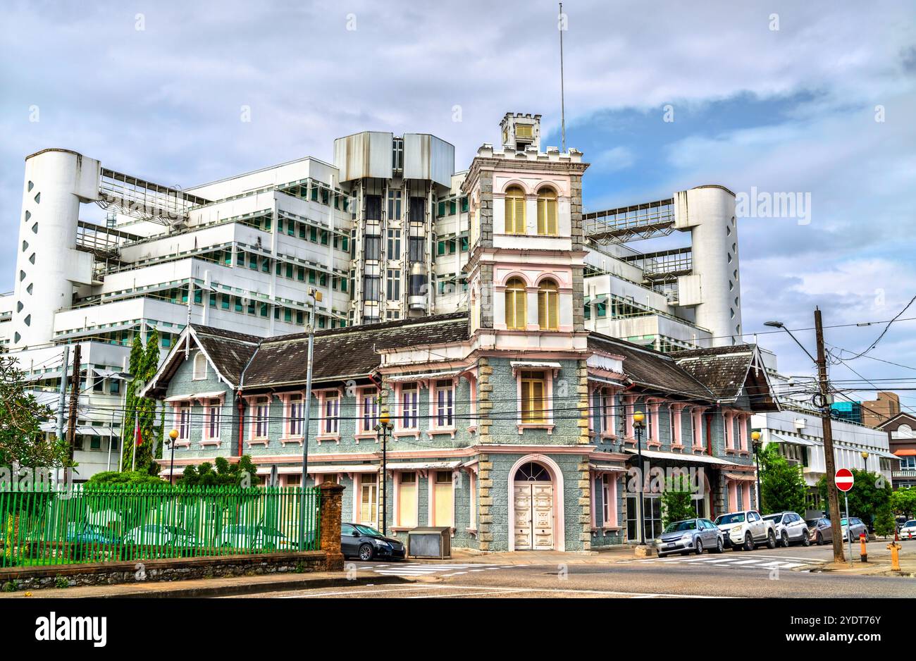 Old Fire Station and National Library, Historic Landmarks in Port of ...