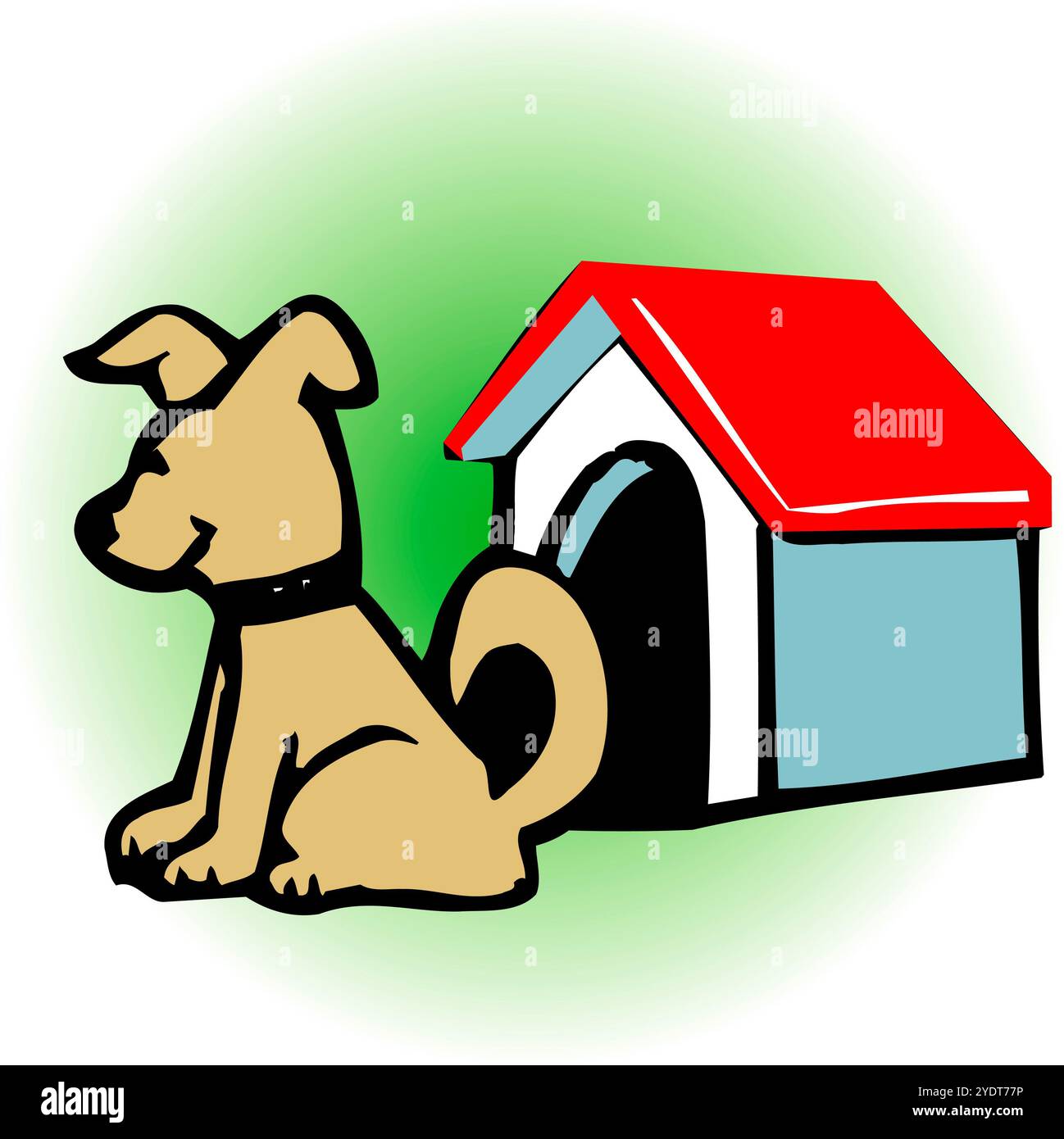 Dog kennel hut hi-res stock photography and images - Alamy