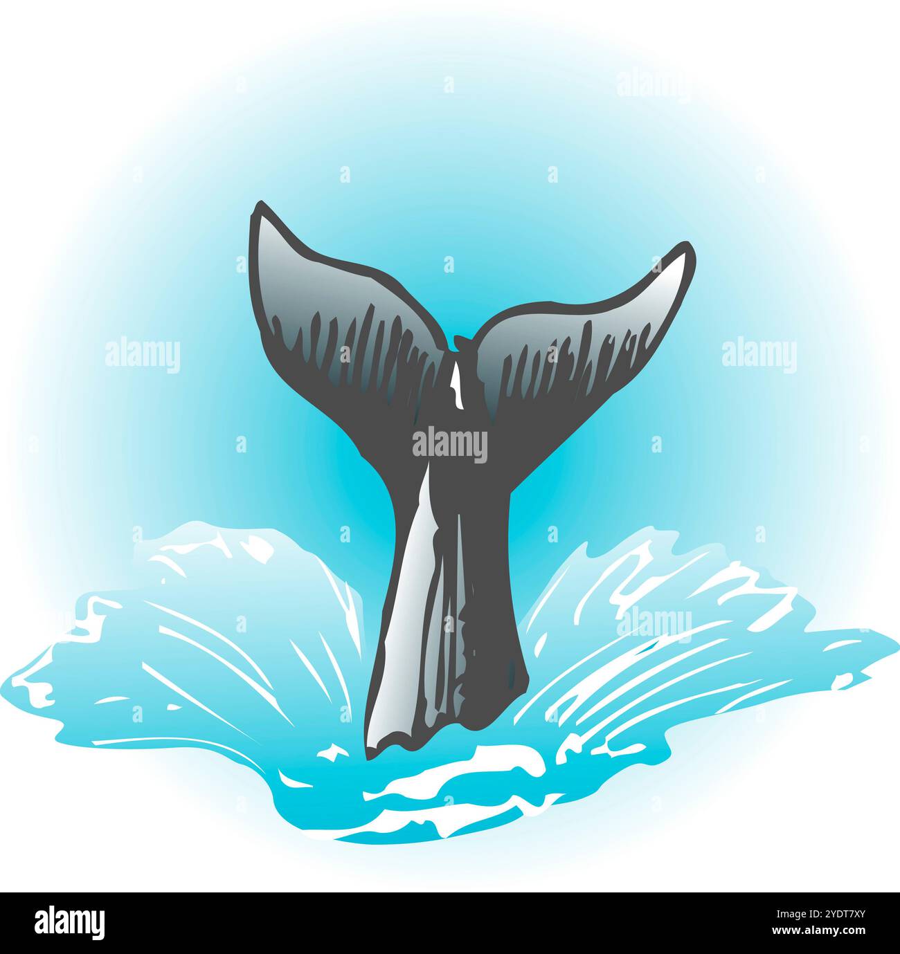 Whale sea animal Cut Out Stock Images & Pictures - Alamy