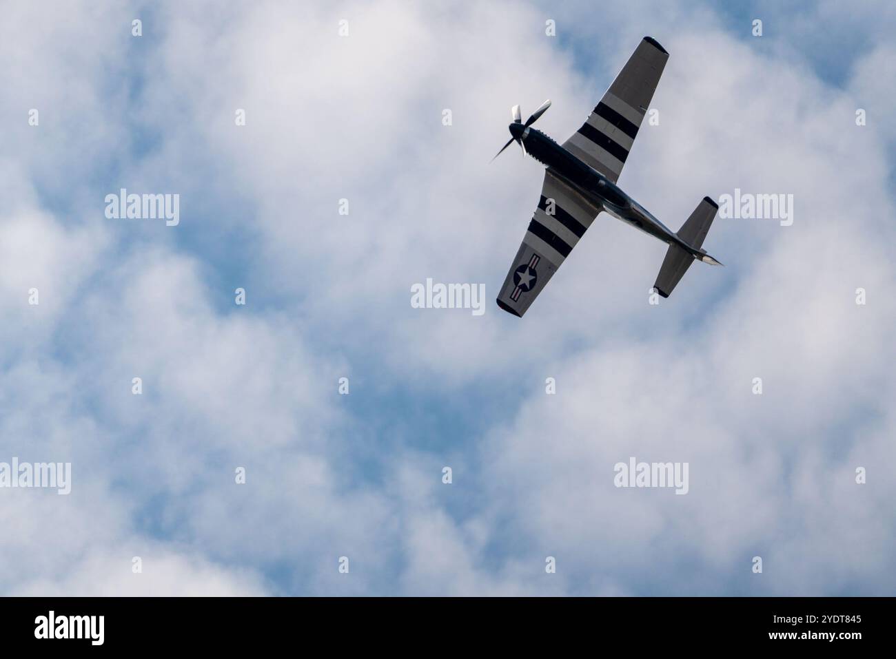 The P-51 Mustang performs.The U.S. Air Force Thunderbirds headlined the ...