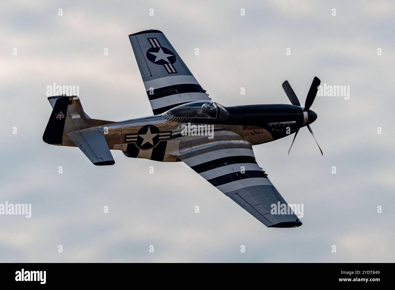 The P-51 Mustang performs.The U.S. Air Force Thunderbirds headlined the ...