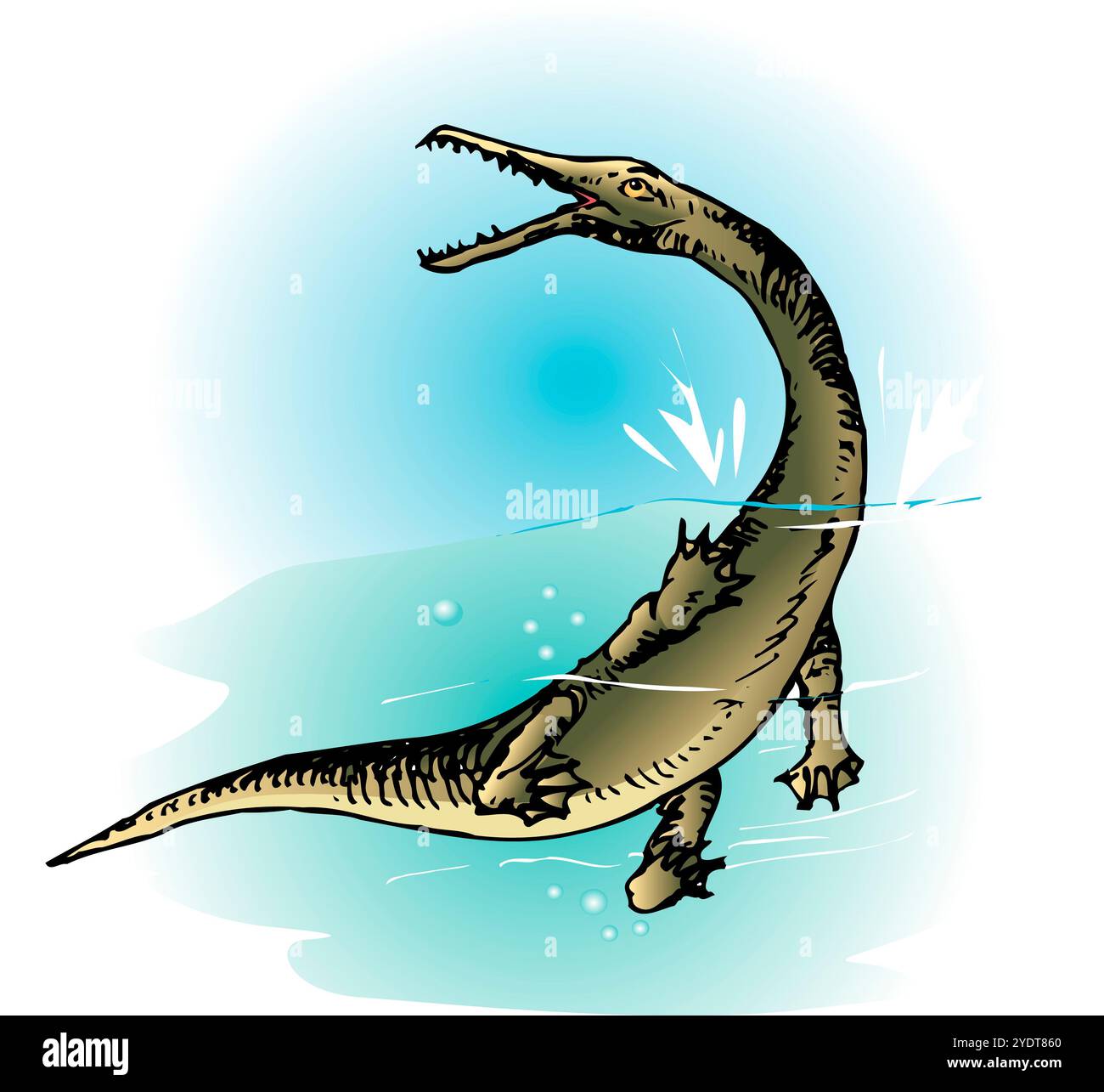 Nothosaurus Cut Out Stock Images & Pictures - Alamy