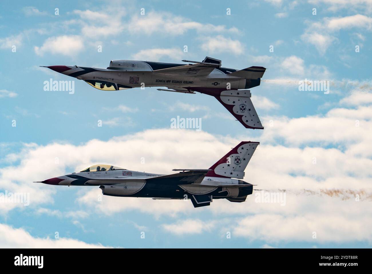 US Air Force Thunderbirds perform. The U.S. Air Force Thunderbirds ...