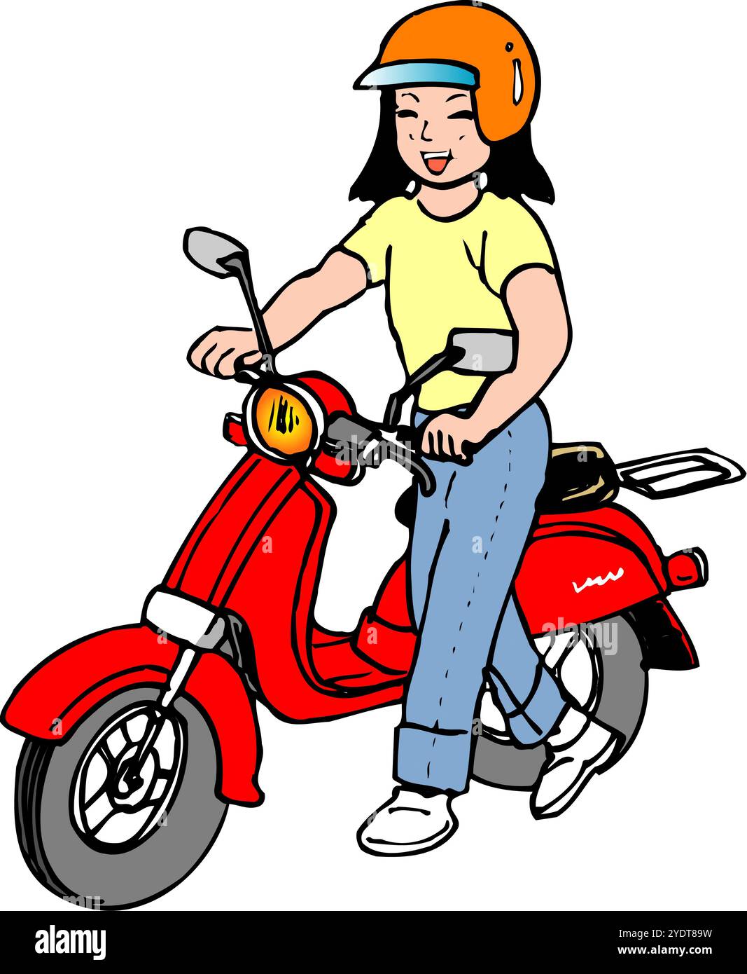 Moped vehicle hi-res stock photography and images - Alamy