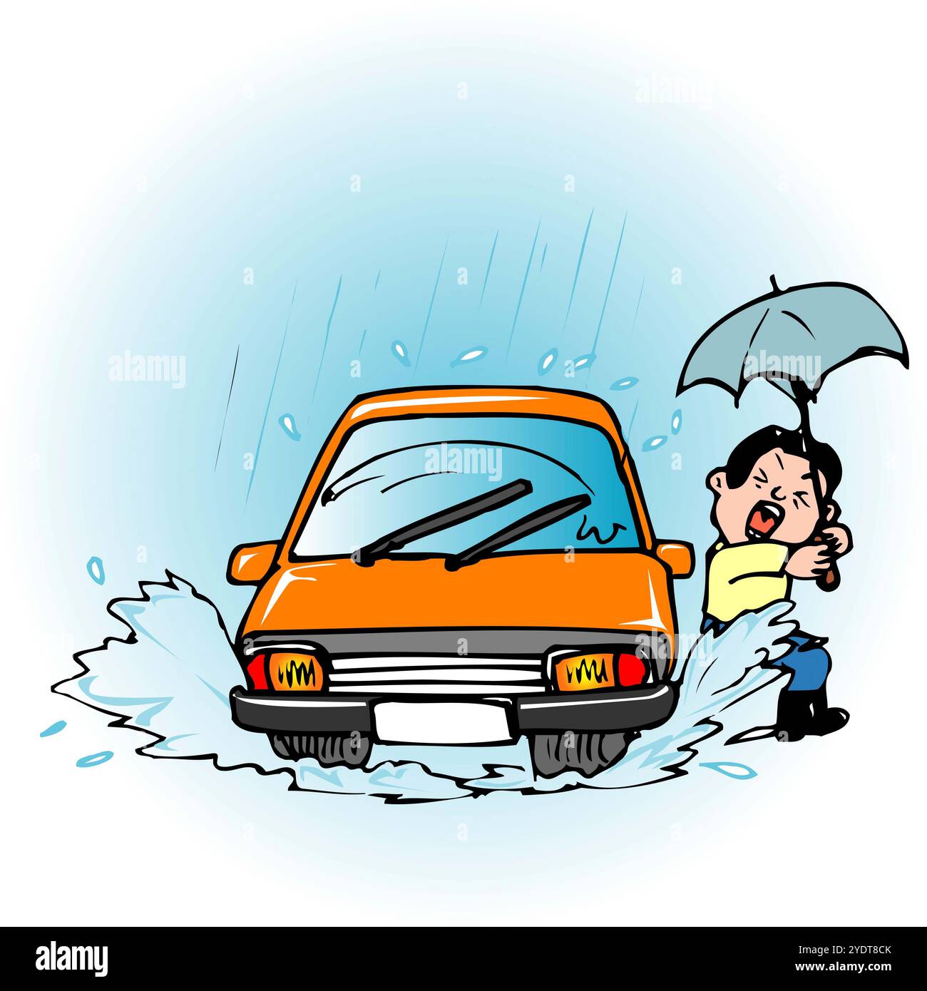 Splashed by car hi-res stock photography and images - Alamy