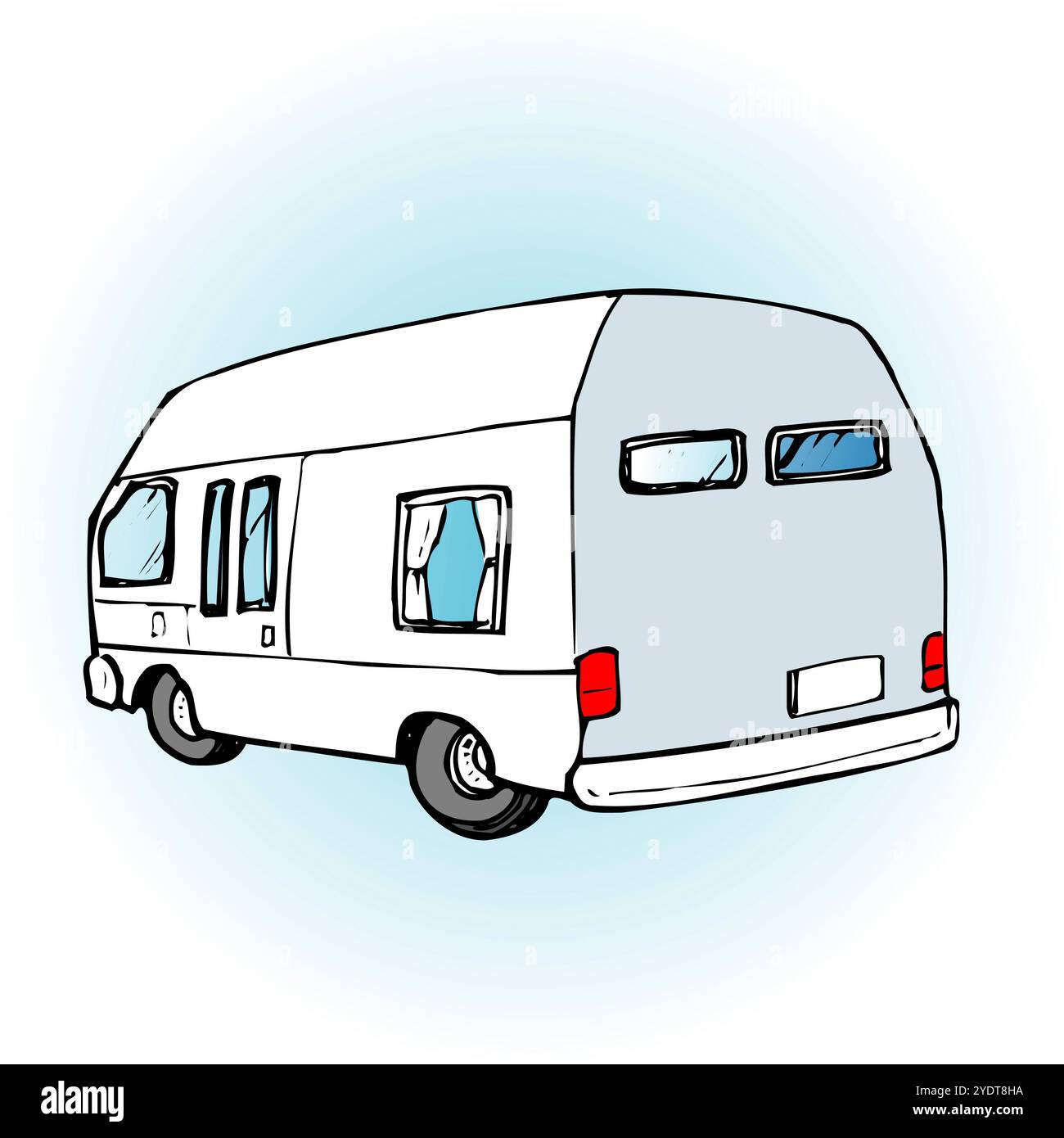 Camper vehicle Cut Out Stock Images & Pictures - Alamy