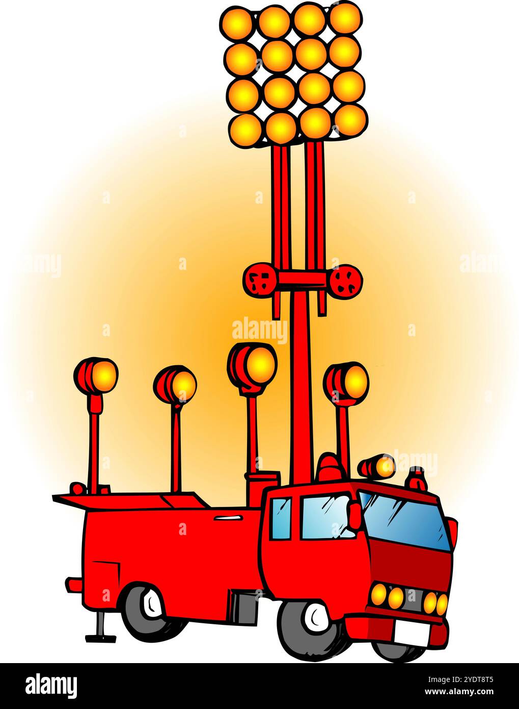 Power lighting vehicle Stock Photo - Alamy