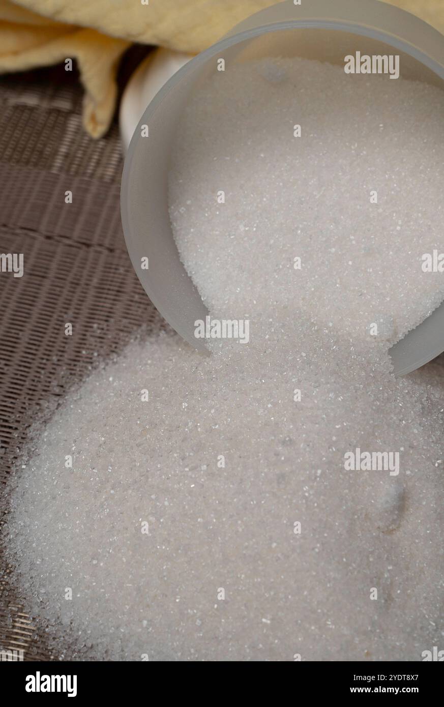 Spilled sugar on table hi-res stock photography and images - Alamy