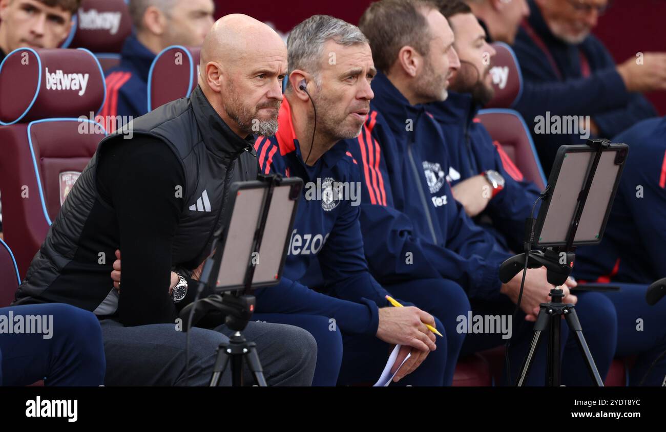 Erik ten hag manchester united 2024 hi-res stock photography and images ...